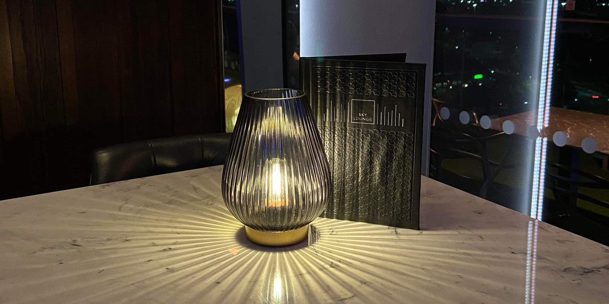 Restaurant Table Lamps | Rechargeable & Battery LED Table Lights