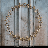 Gold Star Circle | Handcrafted Decorative Star Lighting