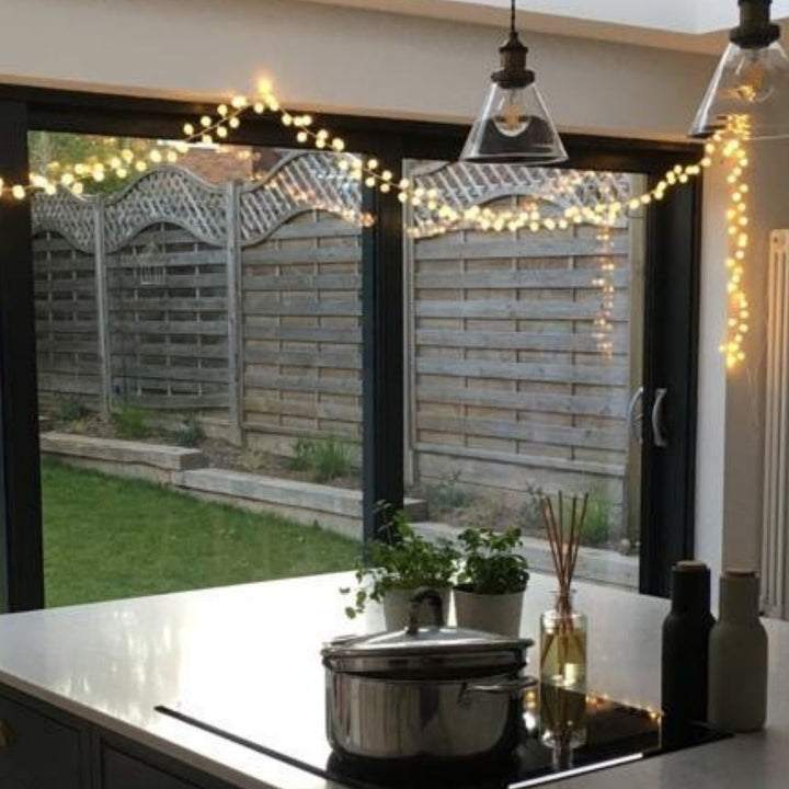 Pom Pom Lights with 150 LED Fairy Lights