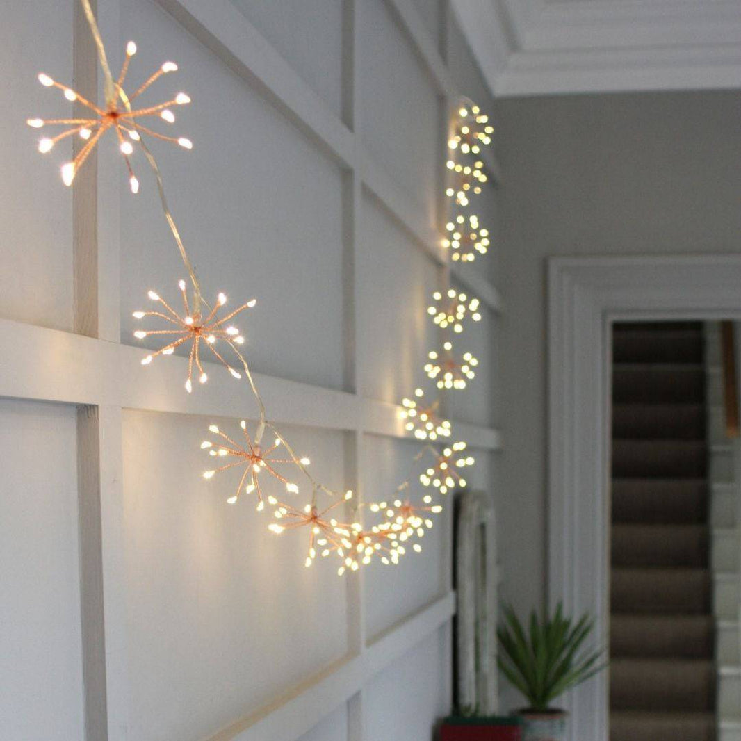 LED Copper Wire Lights | Plug In & Battery