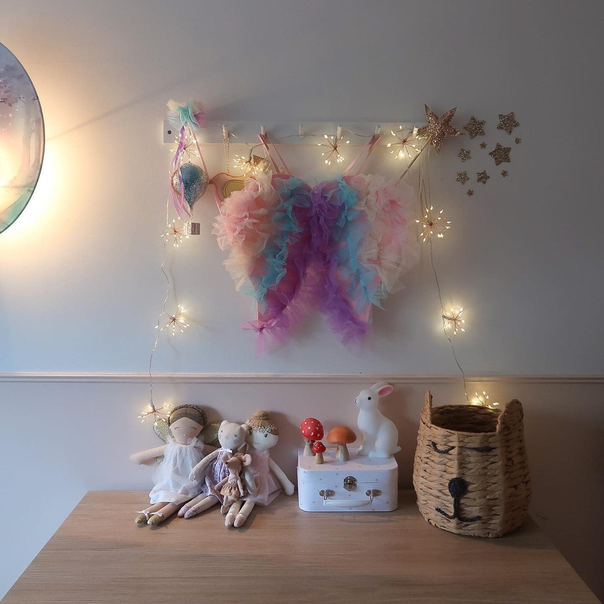 Starburst Silver Fairy Lights | All Year Round String Lights