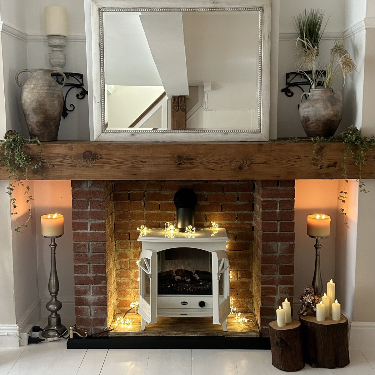 Starburst Silver Fairy Lights | All Year Round String Lights