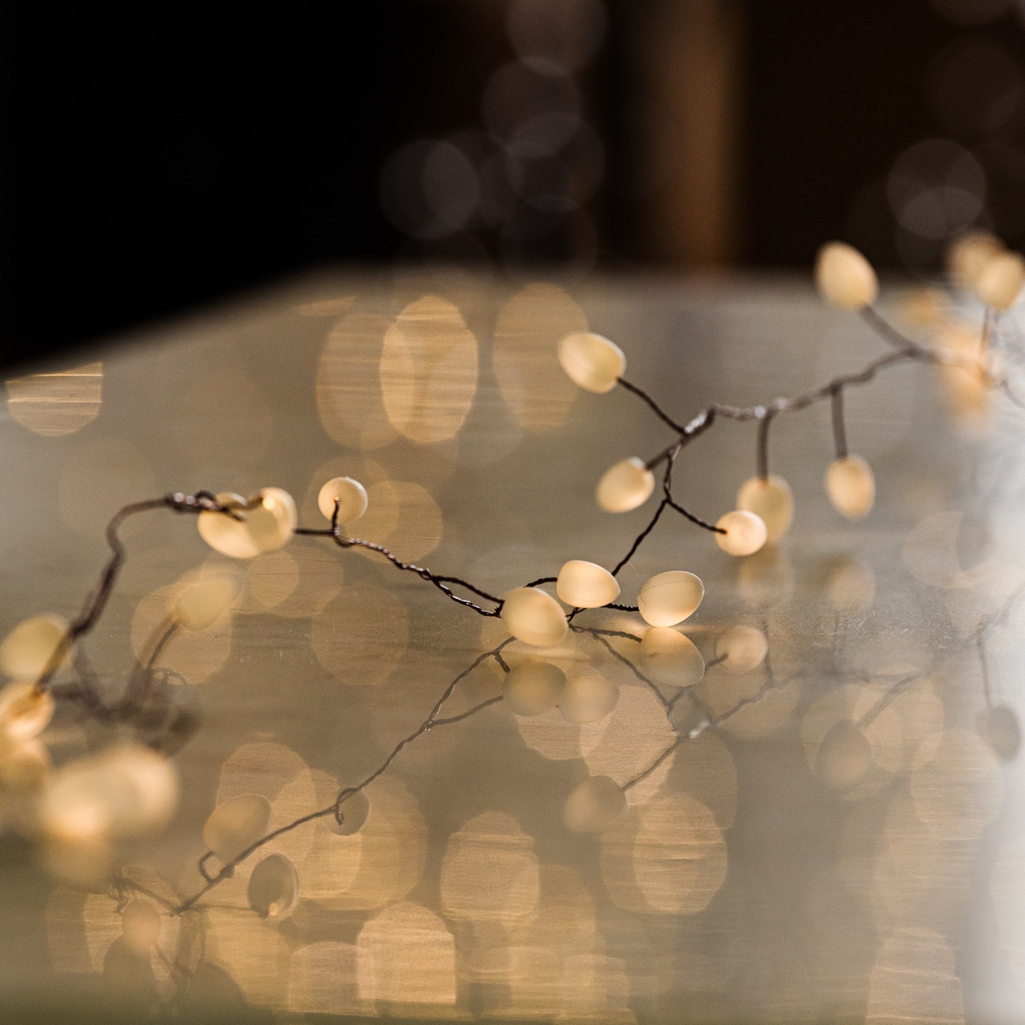 Teardrop White Fairy Lights | Elegant & Classic String Lights