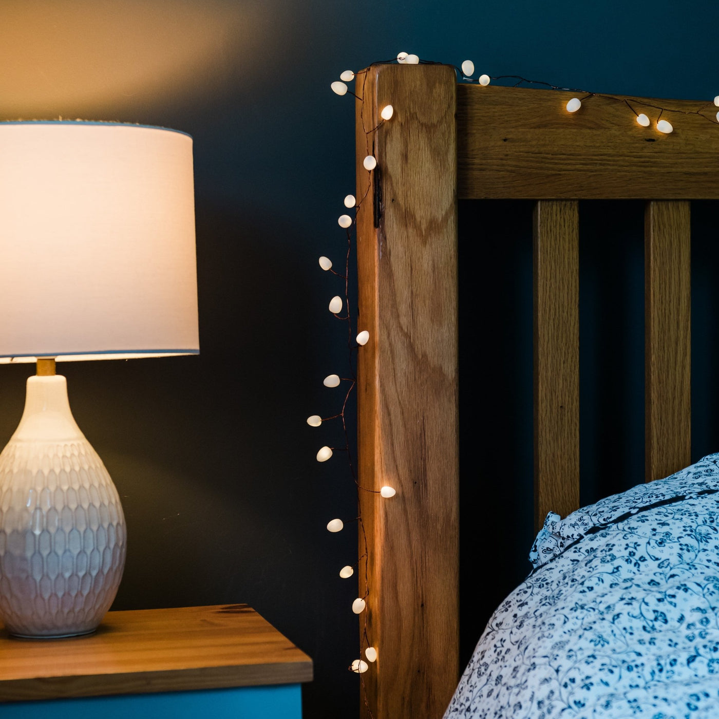Teardrop White Fairy Lights | Elegant & Classic String Lights