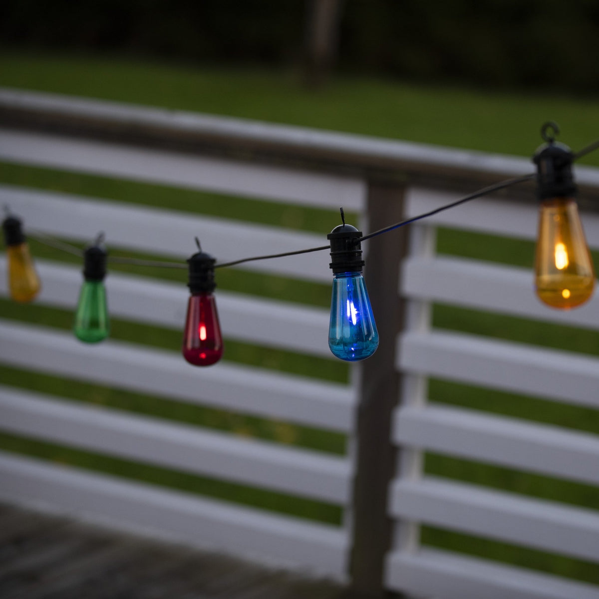 Multi Coloured Festoon Lights | Dimmable
