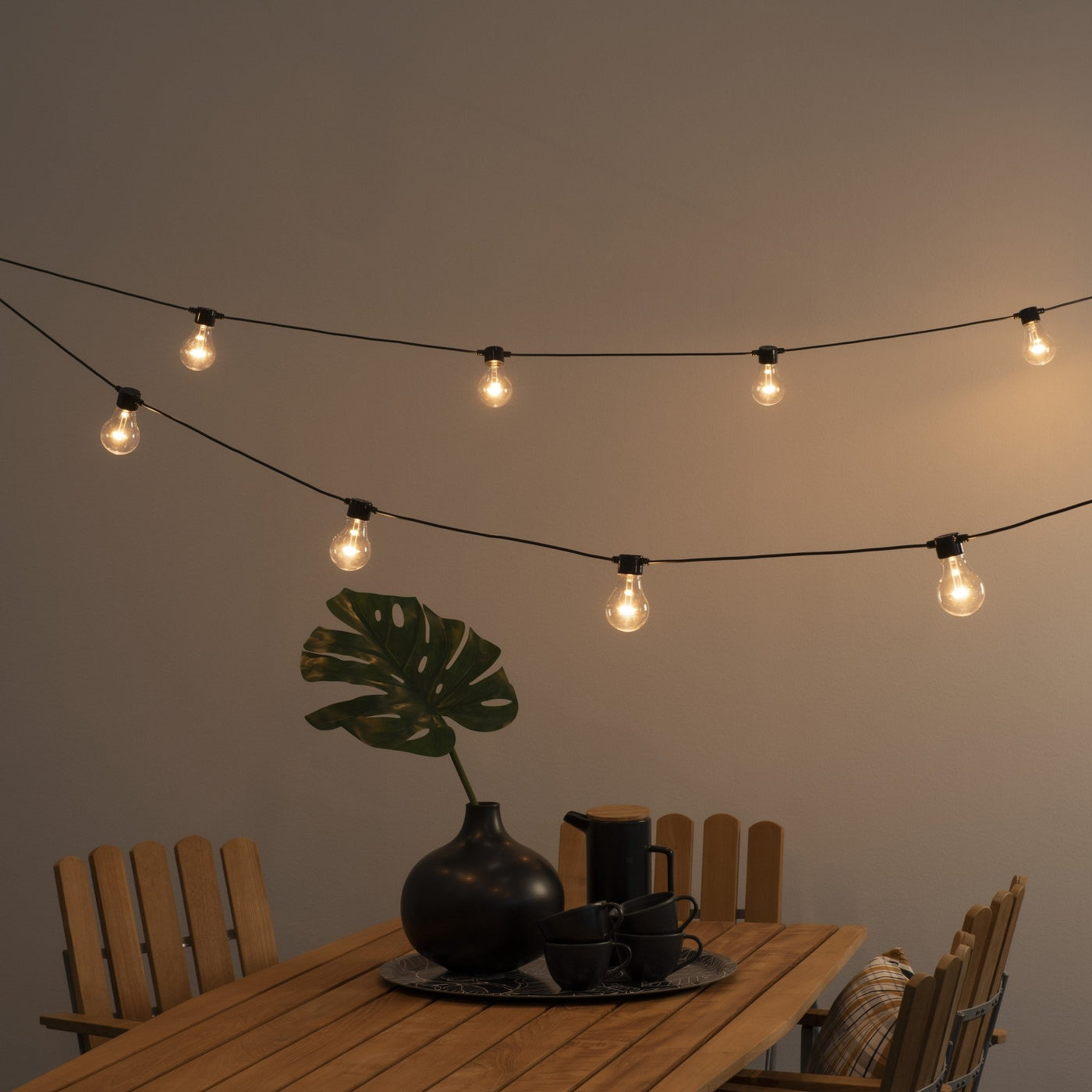 Classic Bulb Festoon Lights-5 & 10m | Warm White & Dimmable
