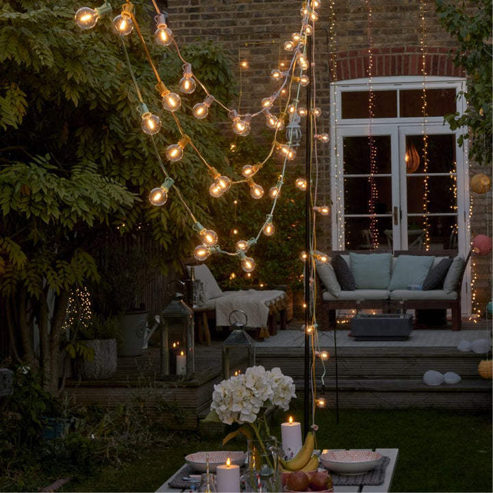 Colourful Festoon Lights | Connectable Lights for Events & Decor