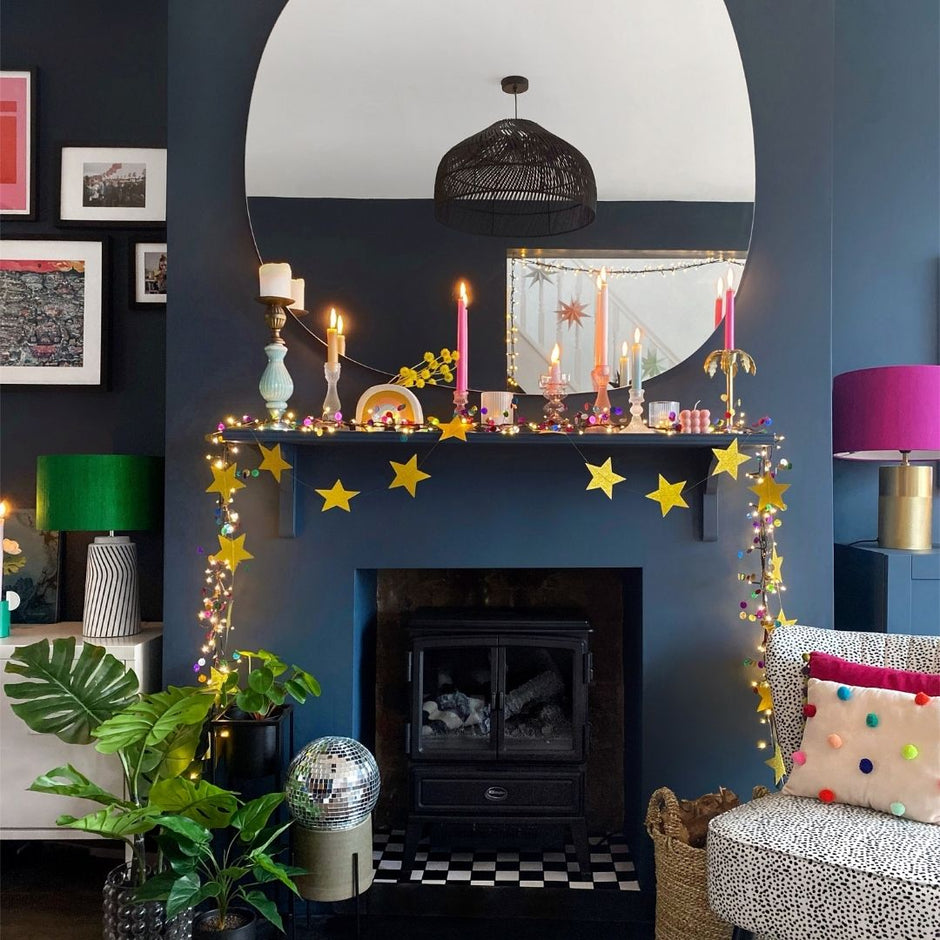 Colourful Confetti Fairy Lights – Mains Powered & Battery