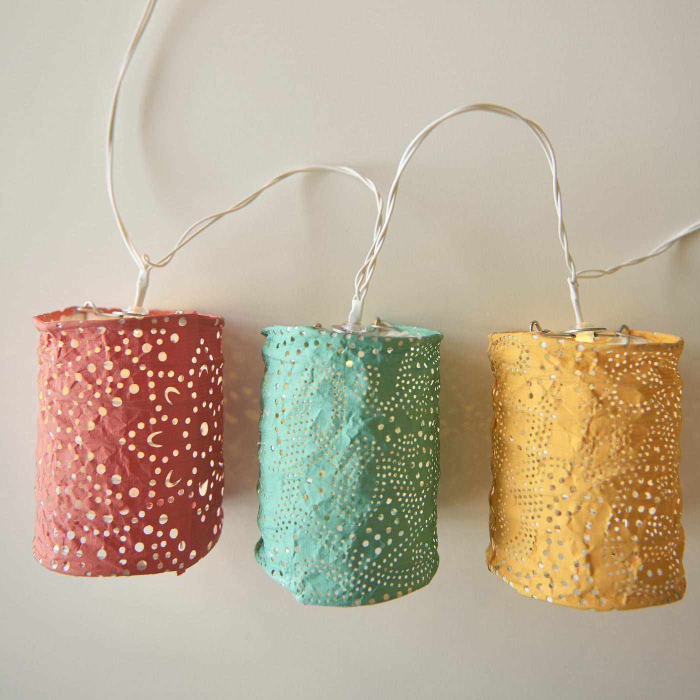 Lantern Chain | Colourful Boho Lanterns