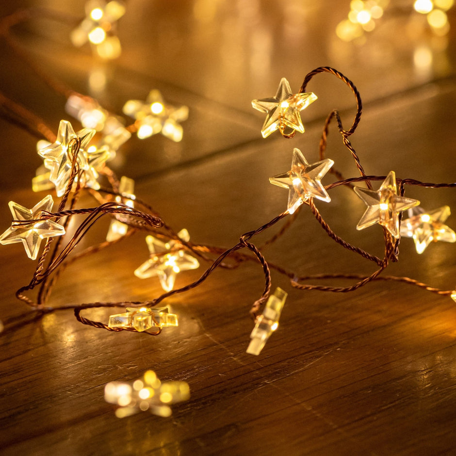 Star Lights | LED Star Window & Curtain Lights