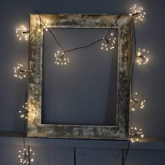 Starburst Black Fairy Lights | String Lights for Home Decor